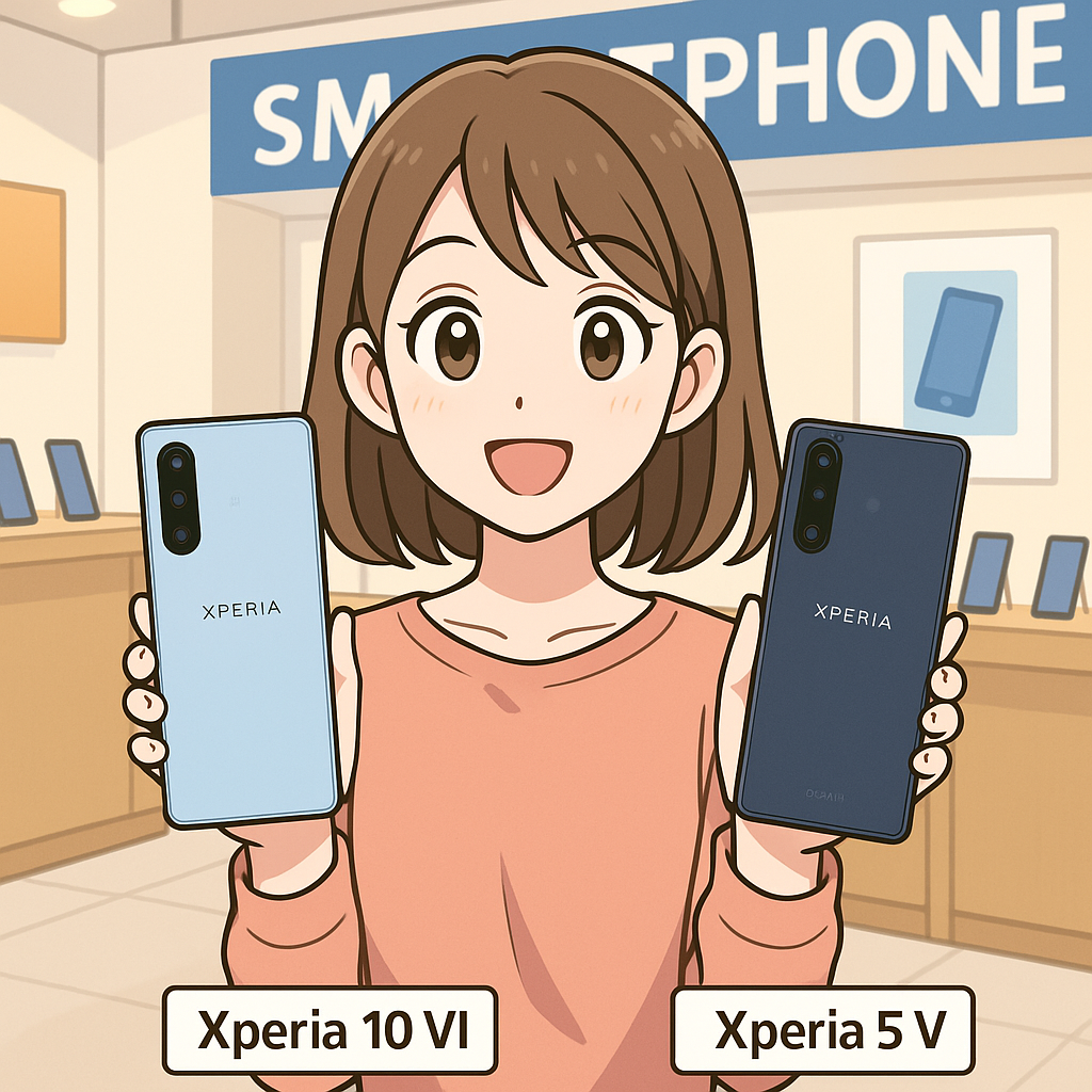 Xperia 10 VIとXperia 5 Vを徹底比較｜サイズ・性能・価格の違いまとめ - パソスマ-格安SIMで節約生活を始めよう！スマートフォンと家電の賢い選び方ガイド